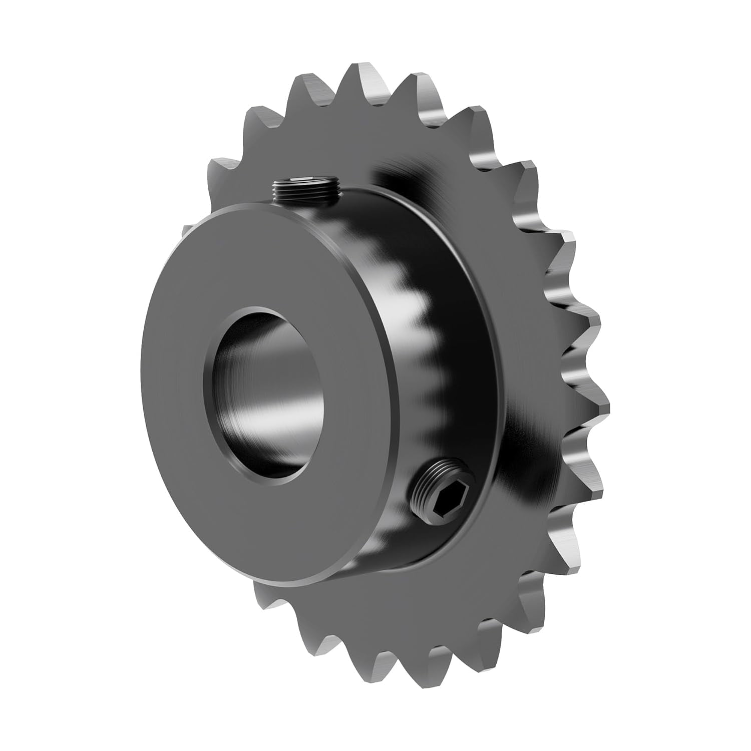 25 Tooth Roller Chain Sprocket B Type Hardened Teeth, 25 Chain Sigle ...