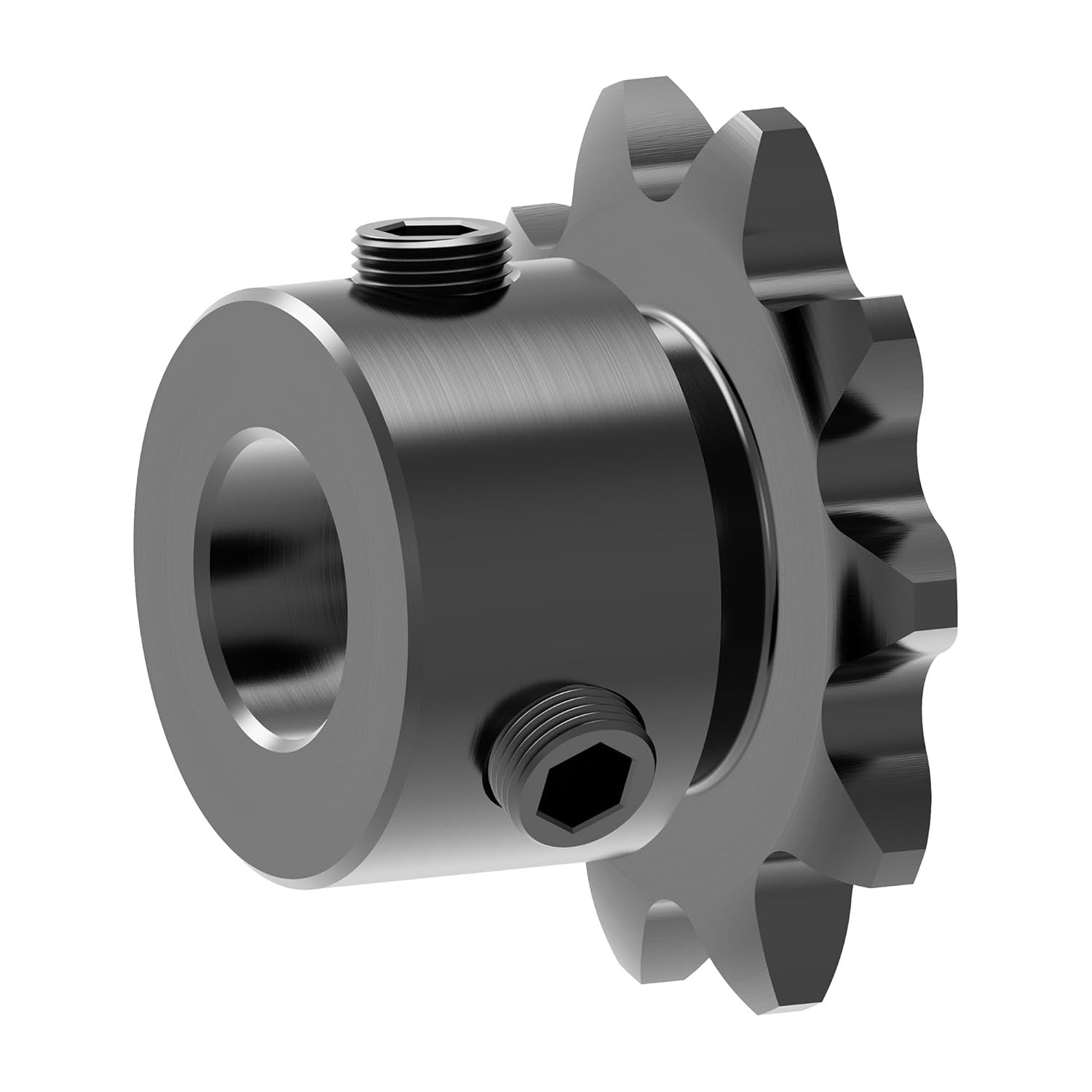 25 Tooth Roller Chain Sprocket B Type Hardened Teeth, 25 Chain Sigle ...