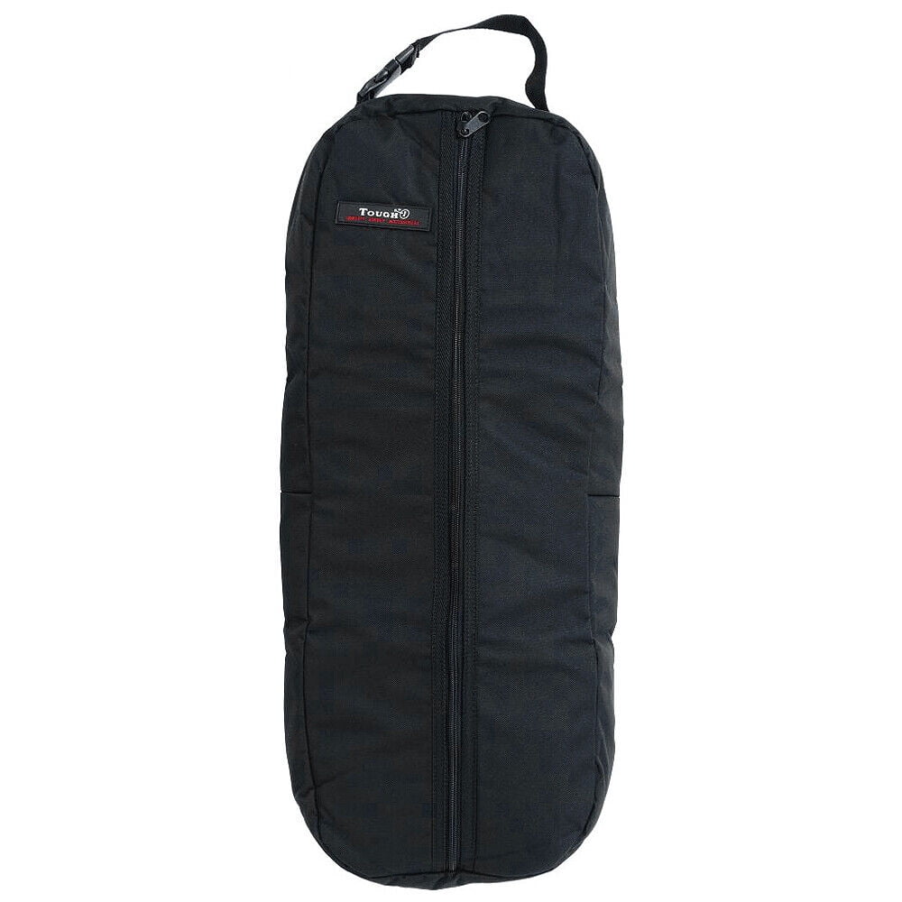 25" Tough-1 Nylon Poly Bridle Horse Halter Bag Full Zipper Black ...