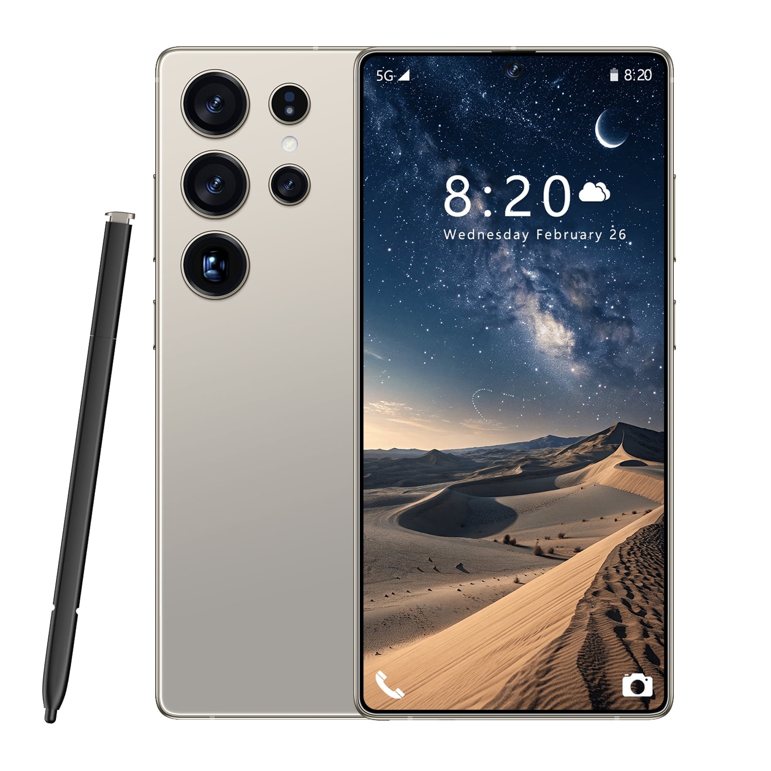 25 Ultra Unlocked Smartphone 5G, 8GB RAM 256GB ROM + TF Expansion, 7.3 ...
