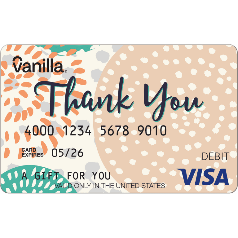 $25 Visa Gift Card Png