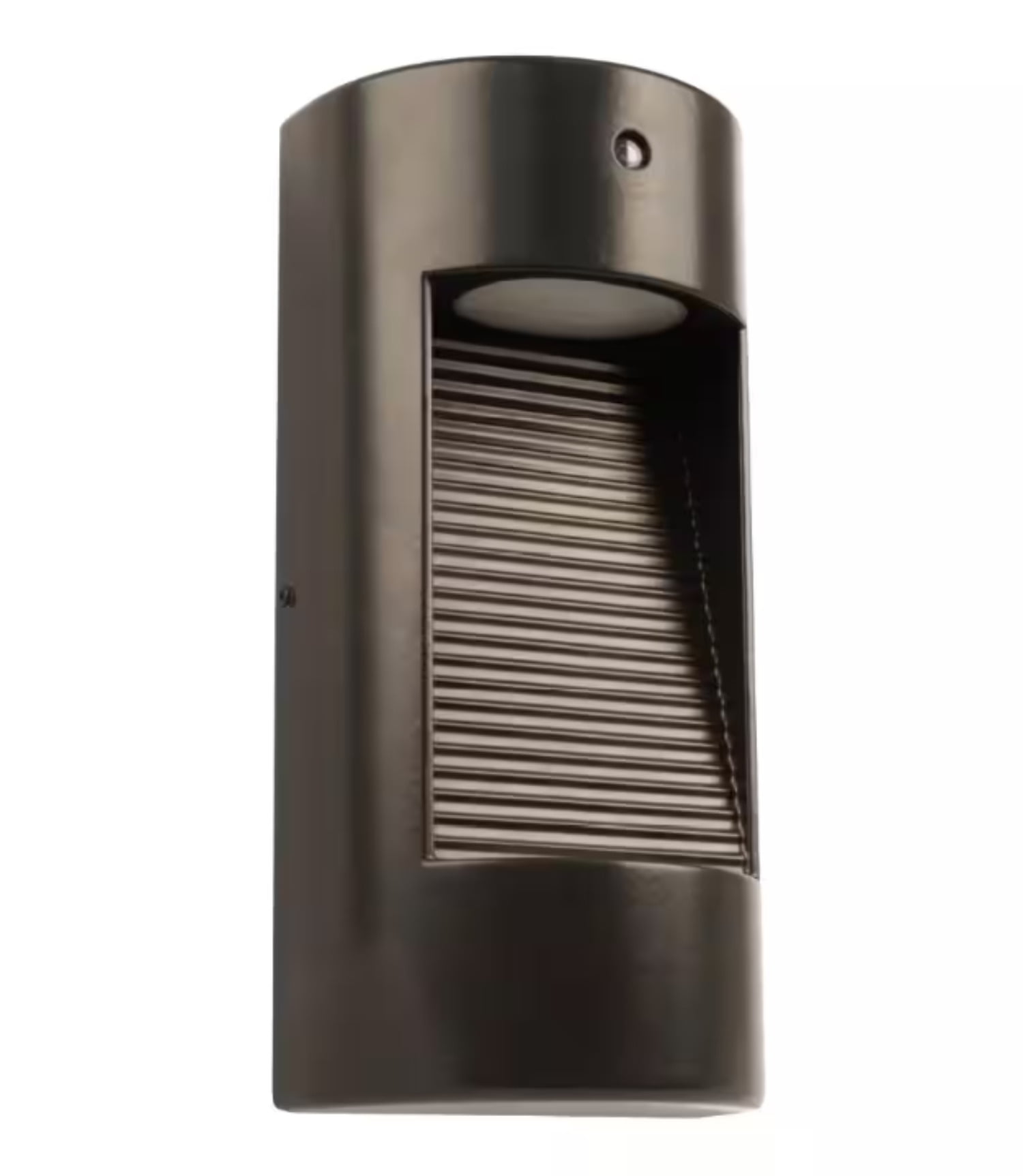 Commercial Electric 25-Watt Equivalent Integrated LED Bronze Dusk to ...