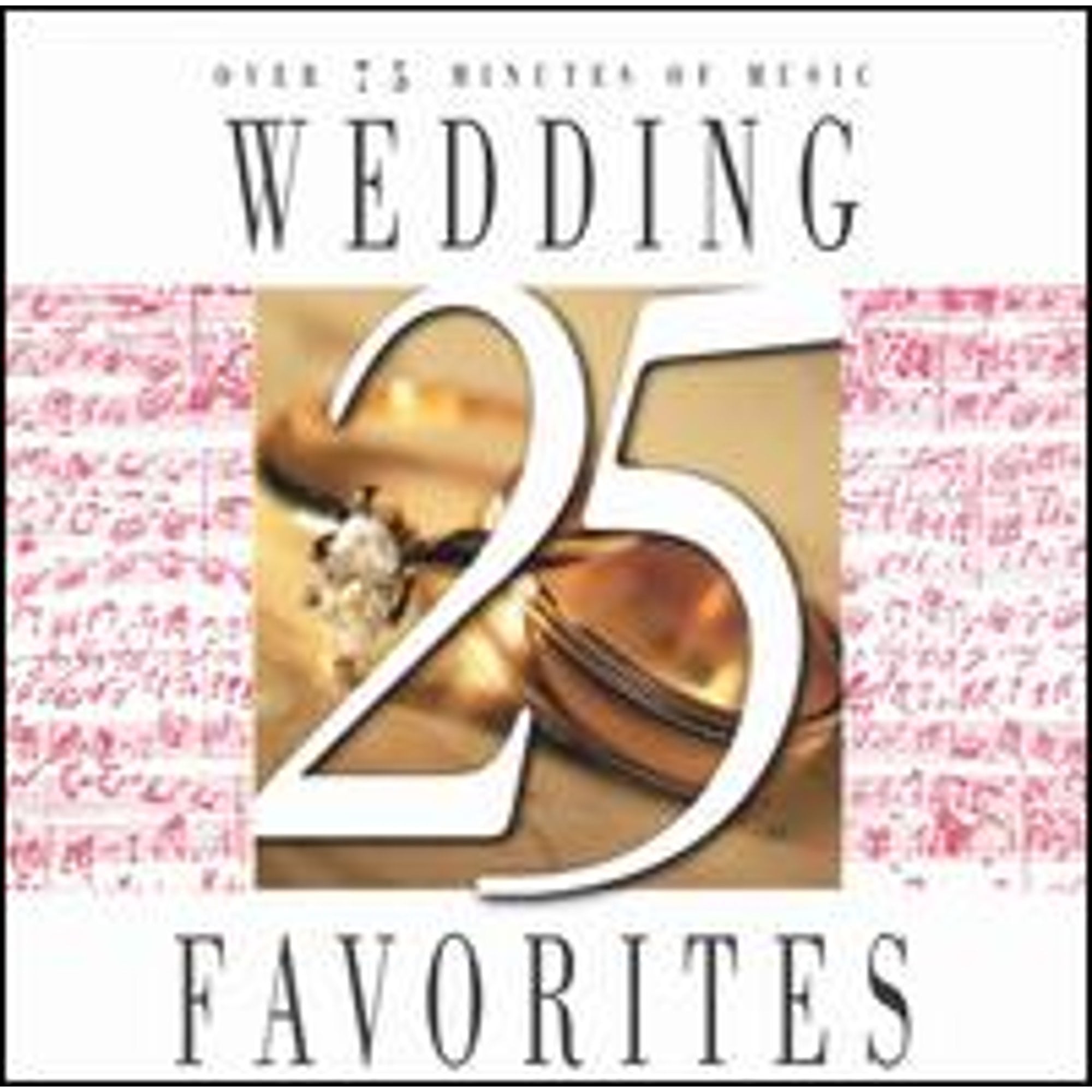 25 Wedding Favorites Audio CD - Walmart.com