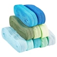 25 Yards 10 Colors Flat Polyester Elastic Cord Elastic Band Garment ...
