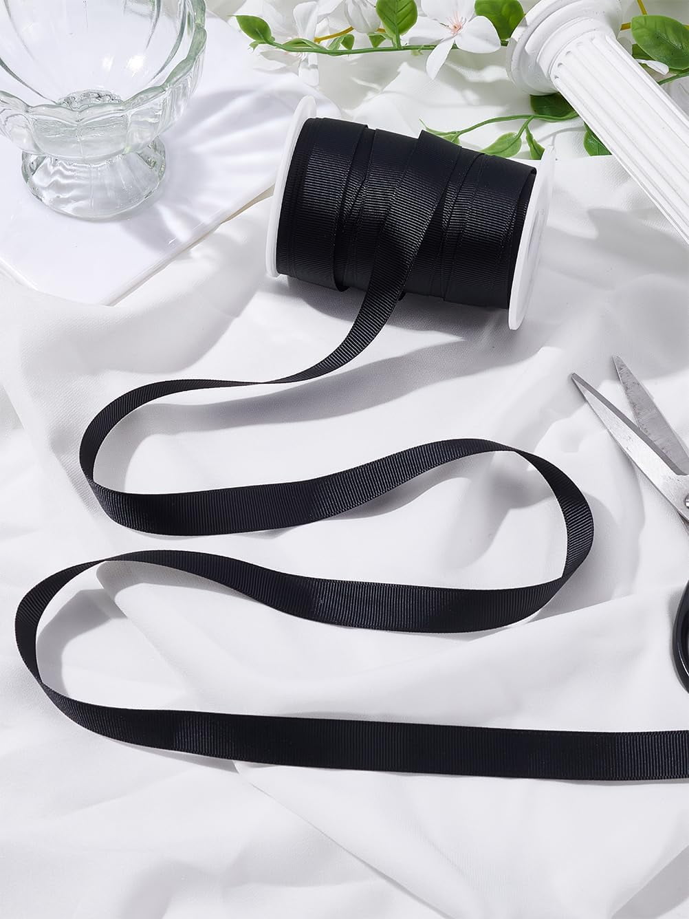 25 Yards/22.8M 5/8 inch(15.9mm) High Dense Polyester Grosgrain Ribbons ...