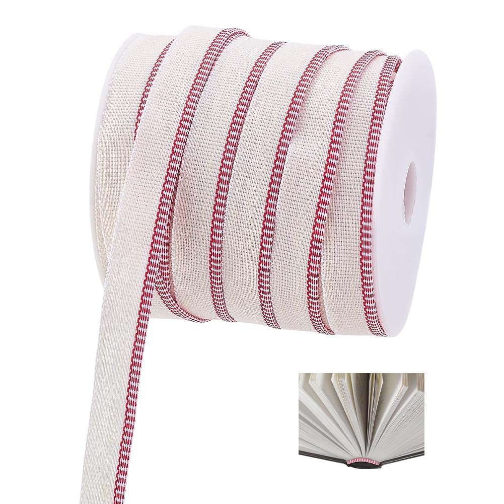 25 Yards Book Binding Headbands Bookbinding Endbands Cerise Book ...