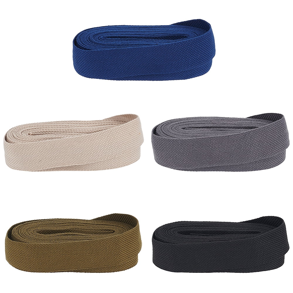 25 Yards Cotton Webbing Strap 1 Inch Wide Heavy Cotton Webbing Fabric ...