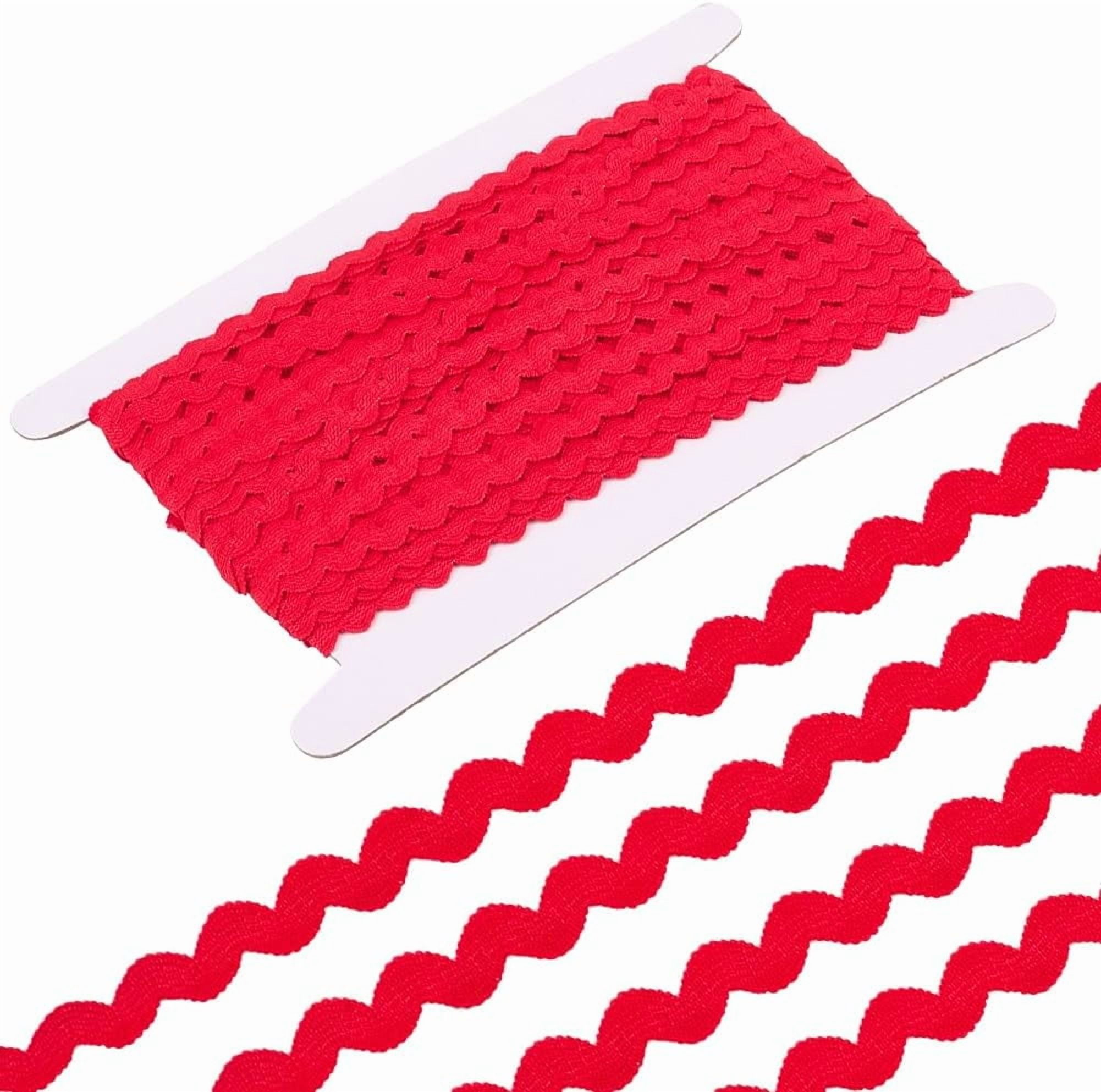25 Yards Elastic Rick Rack Trim 3/8 Inch RIC Rac Zig Zag Lace Wave ...