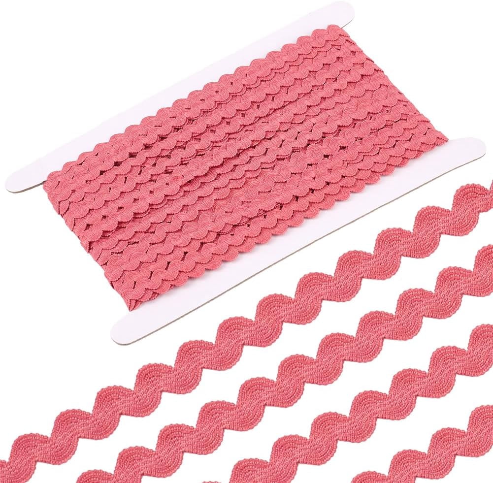 25 Yards Elastic Rick Rack Trim 3/8 Inch RIC Rac Zig Zag Lace Wave ...
