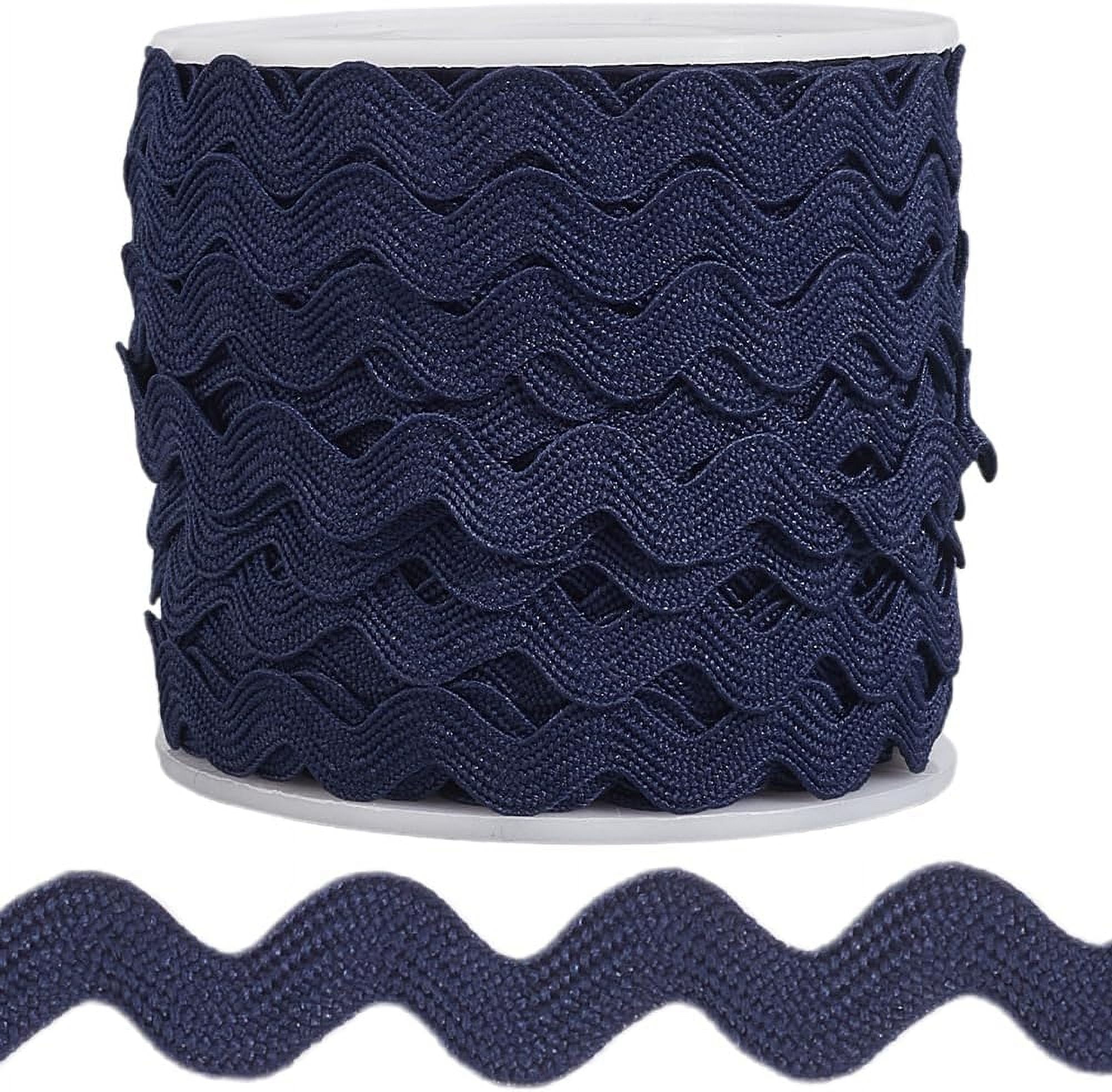 25 Yards RIC Rac Trim Sewing Rick Rack 10mm Lace Wave Ribbon Christmas ...