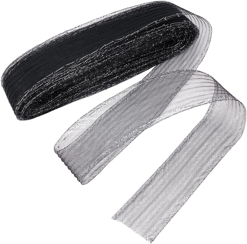 25 Yards Stiff Horsehair Braid 5.5cm/2.2 Inch Wide Horsehair Mesh Braid ...