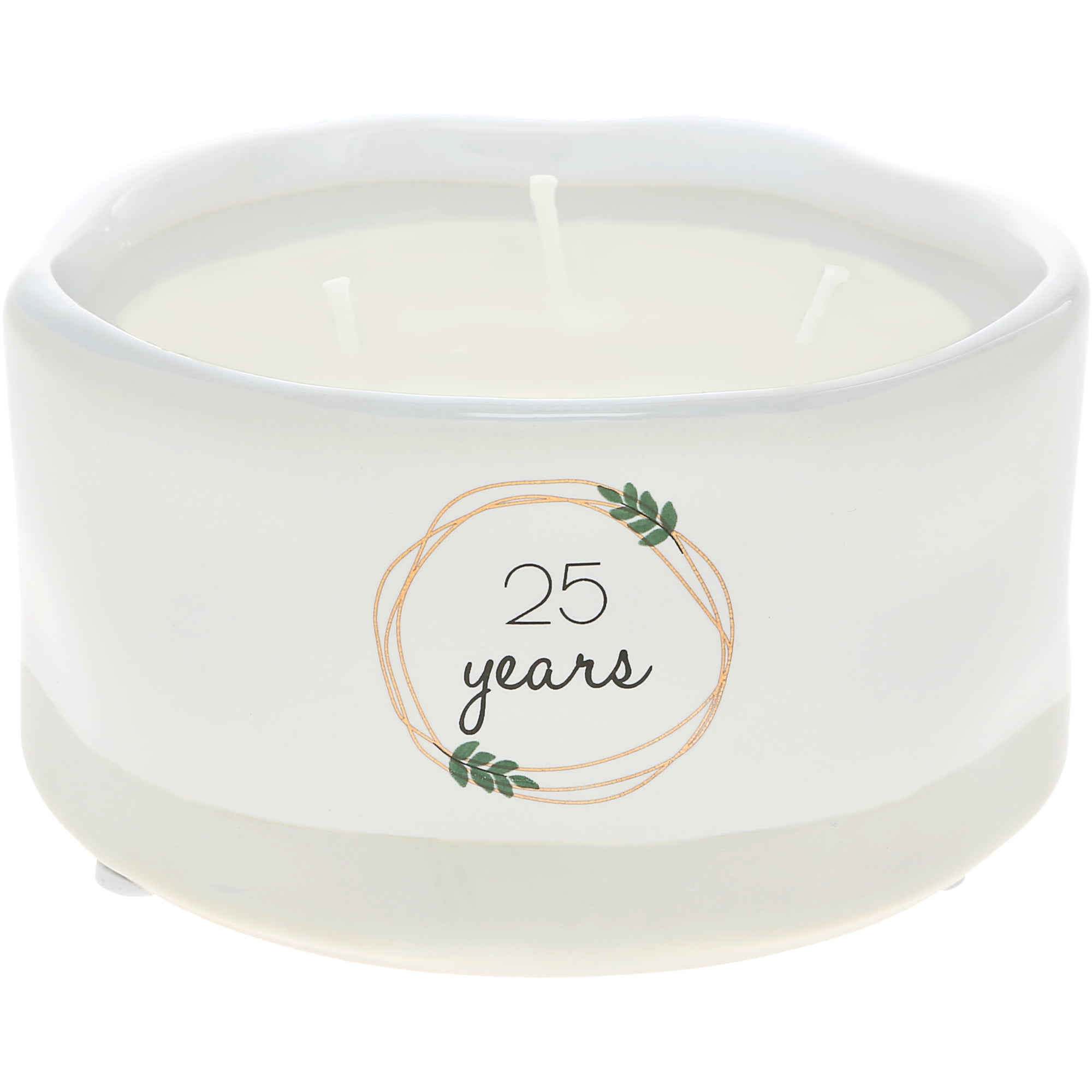 Pavilion Gift Company - 25 Years - 8 oz - 100% Soy Wax Reveal Candle ...