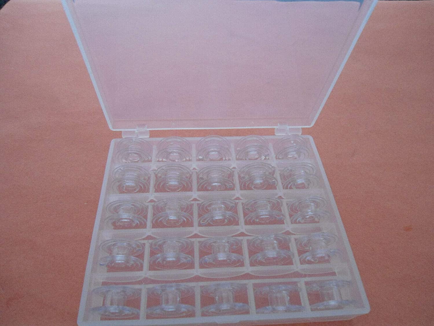 25 bobbins In Bobbin Box For Pfaff Sewing Machines #9033P - Walmart.com