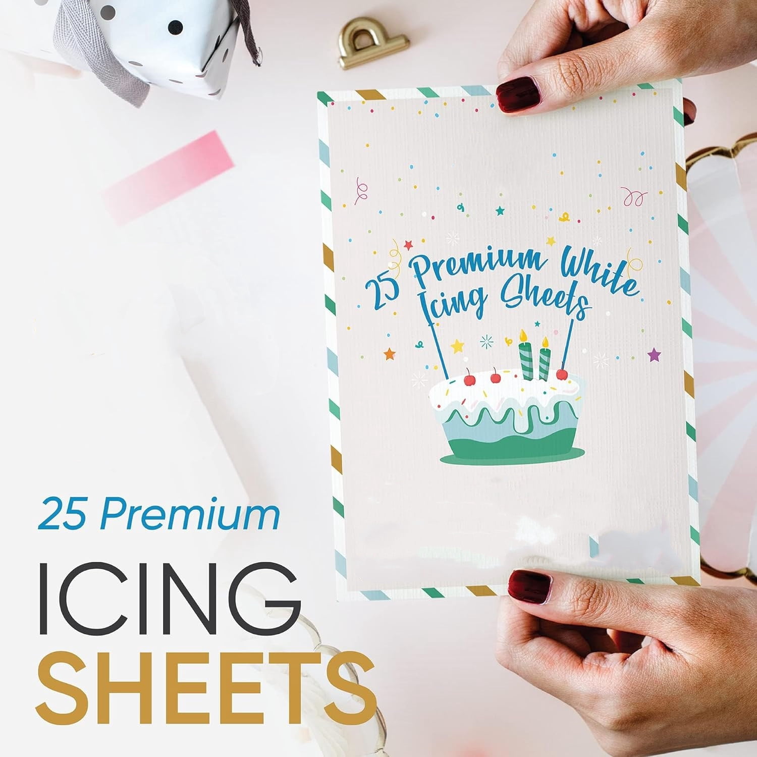 25 ct Edible Paper, Edible Printer, Edible Images for Cakes, Edible ...