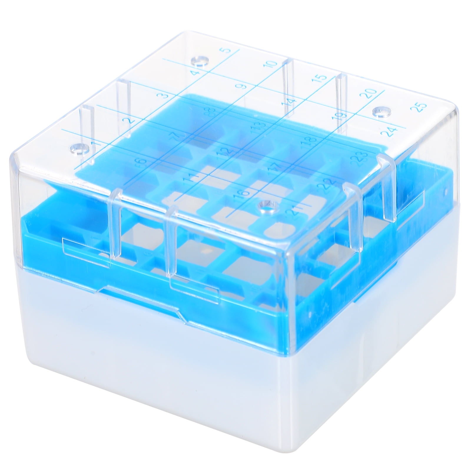 25 -grid Tube Box Cryovial Storage Boxs Mechanical Freezers Test Tube ...
