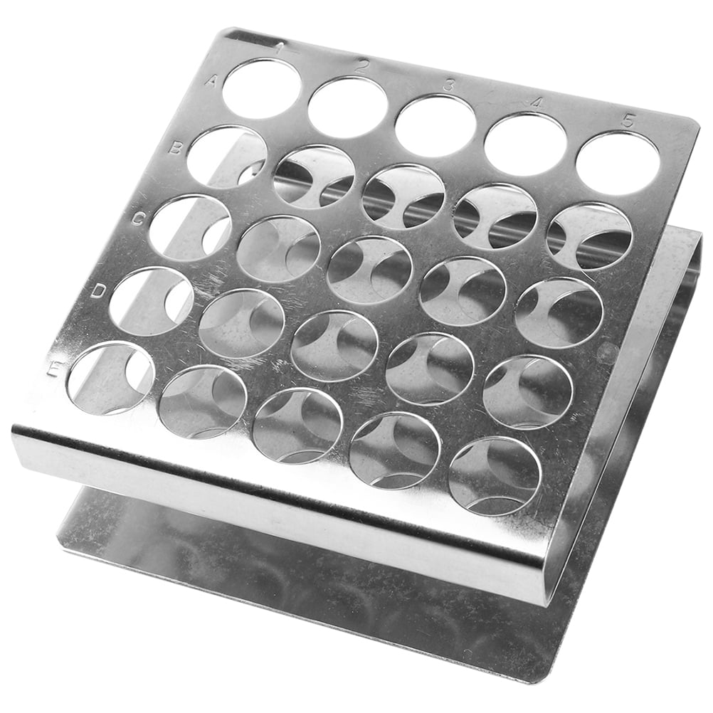 Stainless Steel Test Tube Rack Z Shaped Metal Holder Stand for ...