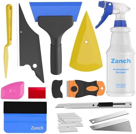【25-in-1】 Car Window Tint Kit, Vehicle Glass Protective Film Installing ...