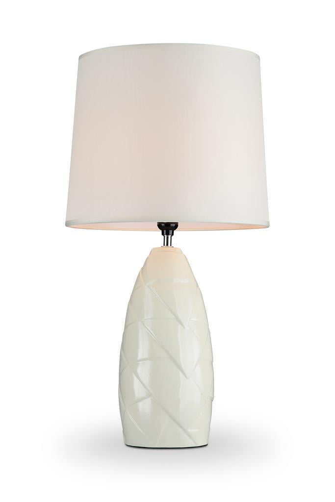 25 in AMALA IVORY CERAMIC TABLE LAMP - Walmart.com