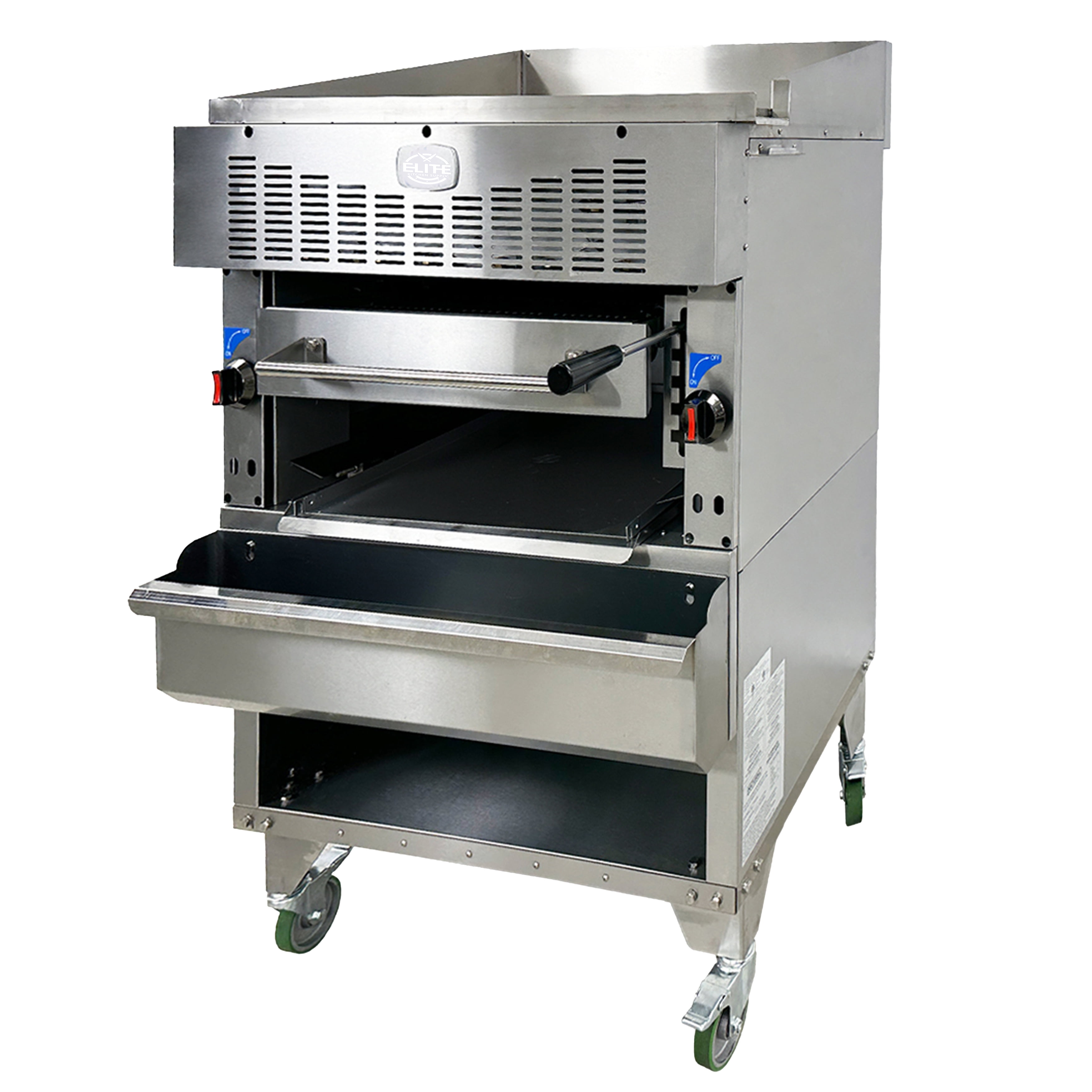 25 in. Commercial Steak Grill Upright Broiler, Perfect Steak Cooker ...