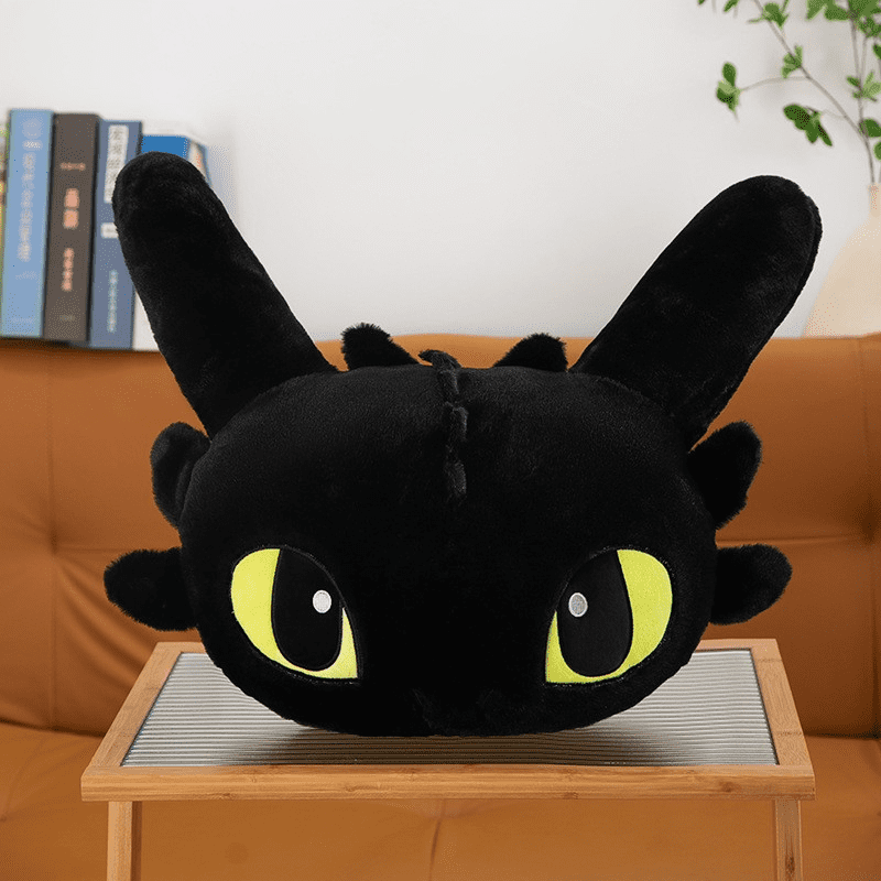 25 in Middle size Night Fury Plush Pillow–Toothless Stuffed Toy, Car ...