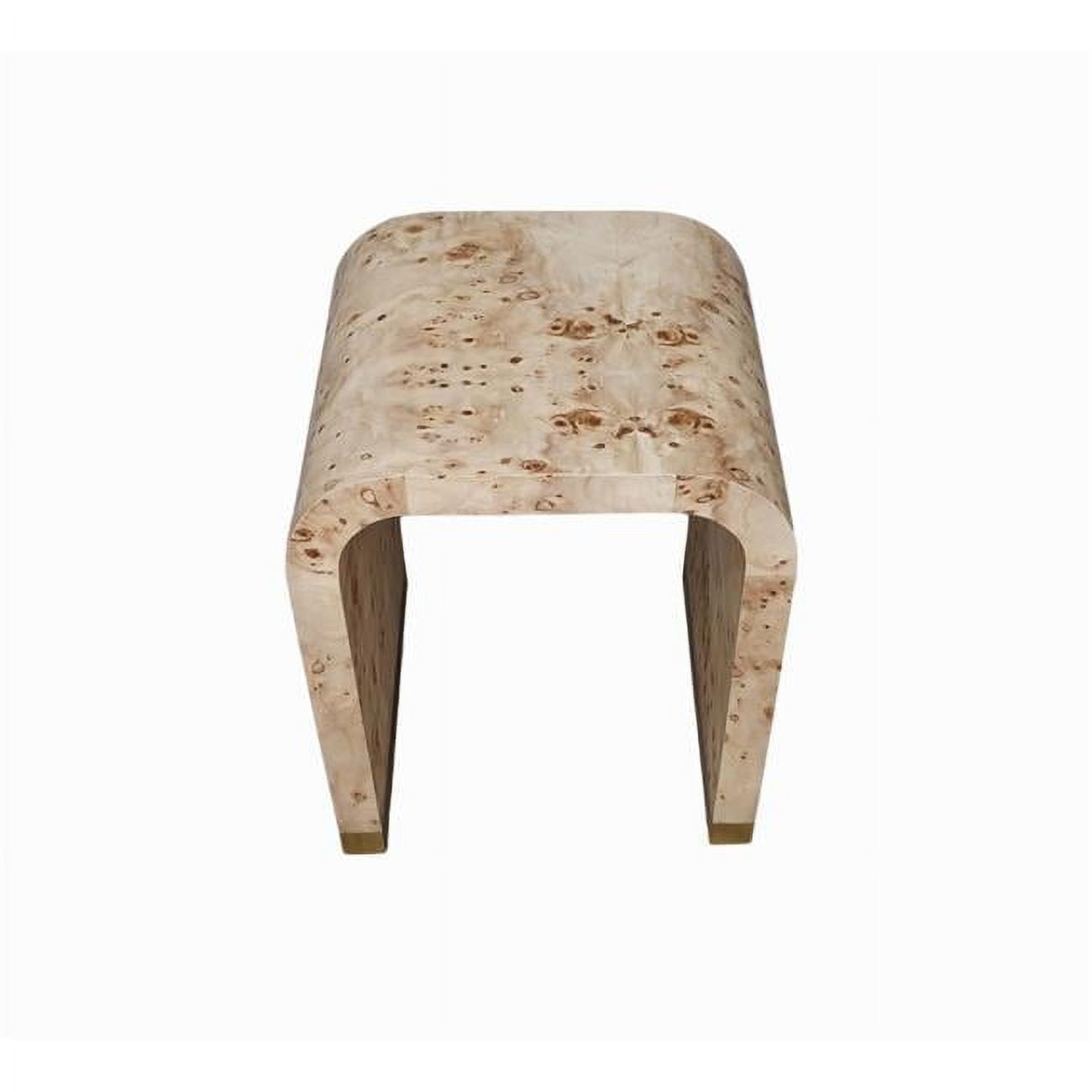 25 in. Solid Wood Rectangular End Table, Beige - Walmart.com
