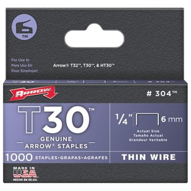 25 in. Staples F-Staple Gun Tacker 1000-Pk - Walmart.com