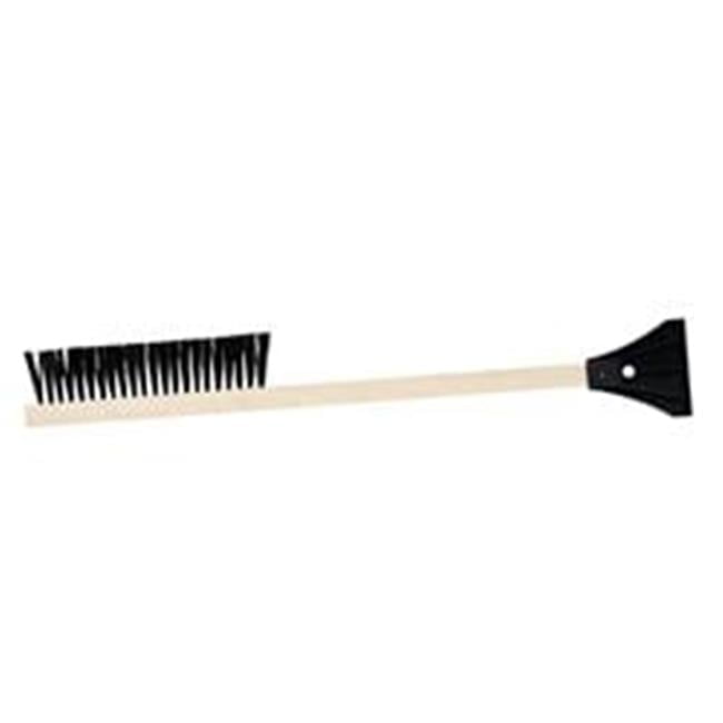 25 in. Wood Snow Brush Scraper, handle - Walmart.com