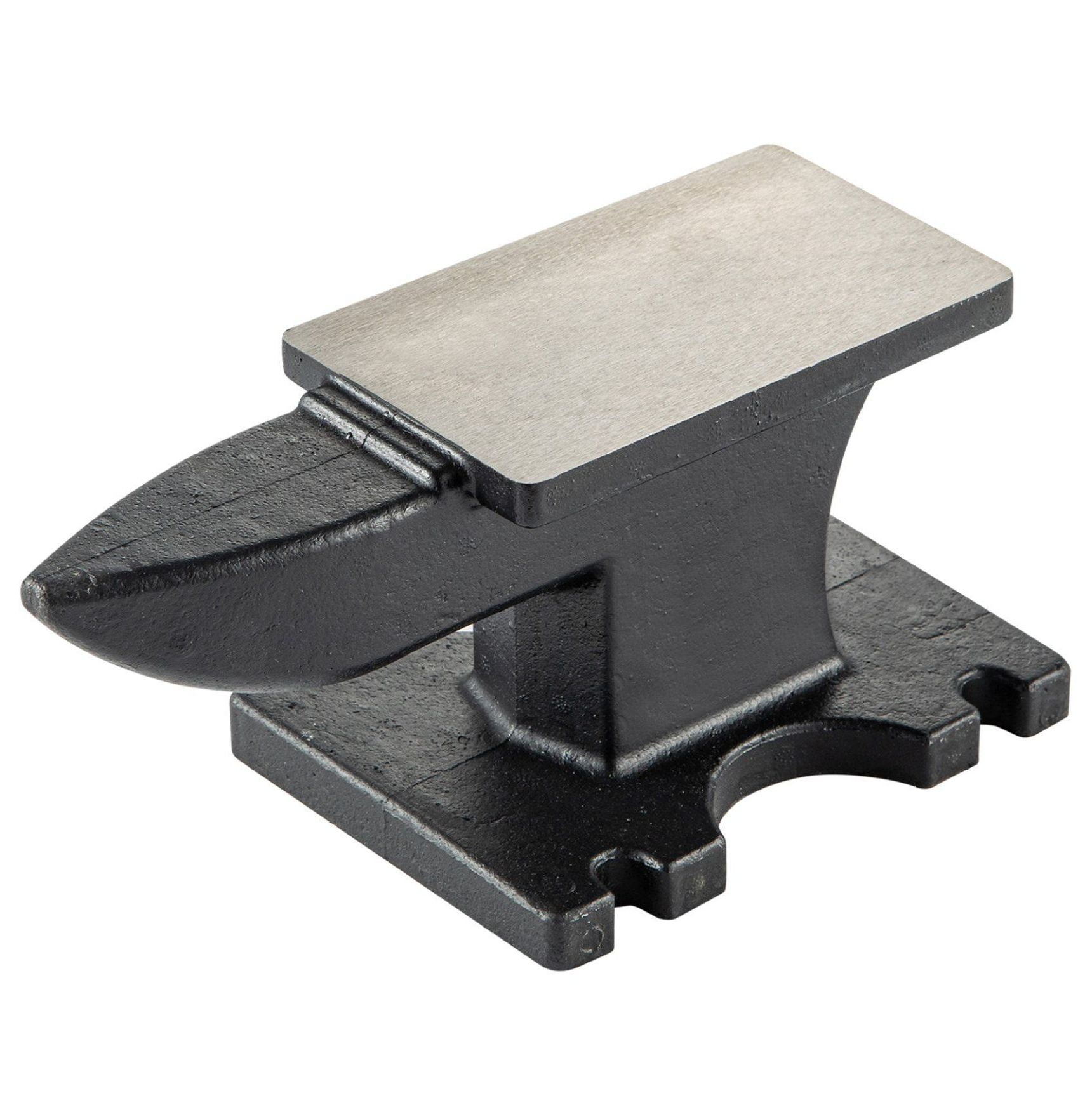 25 lb Cast Iron Anvil, Single Horn Anvil with 6.8"x3.5" Work Surface ...