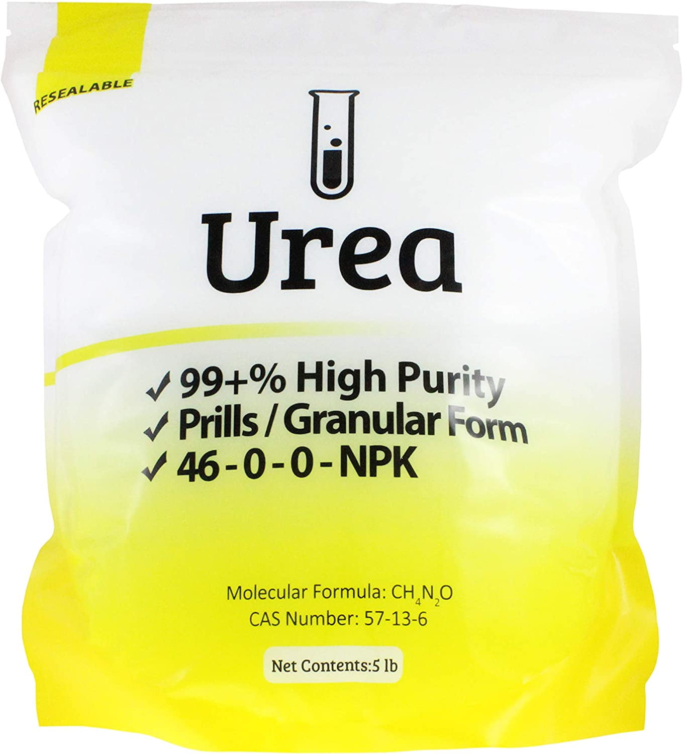 25 lb Prilled Urea 46.0% Minimum Nitrogen Commercial Grade 98.5 ...