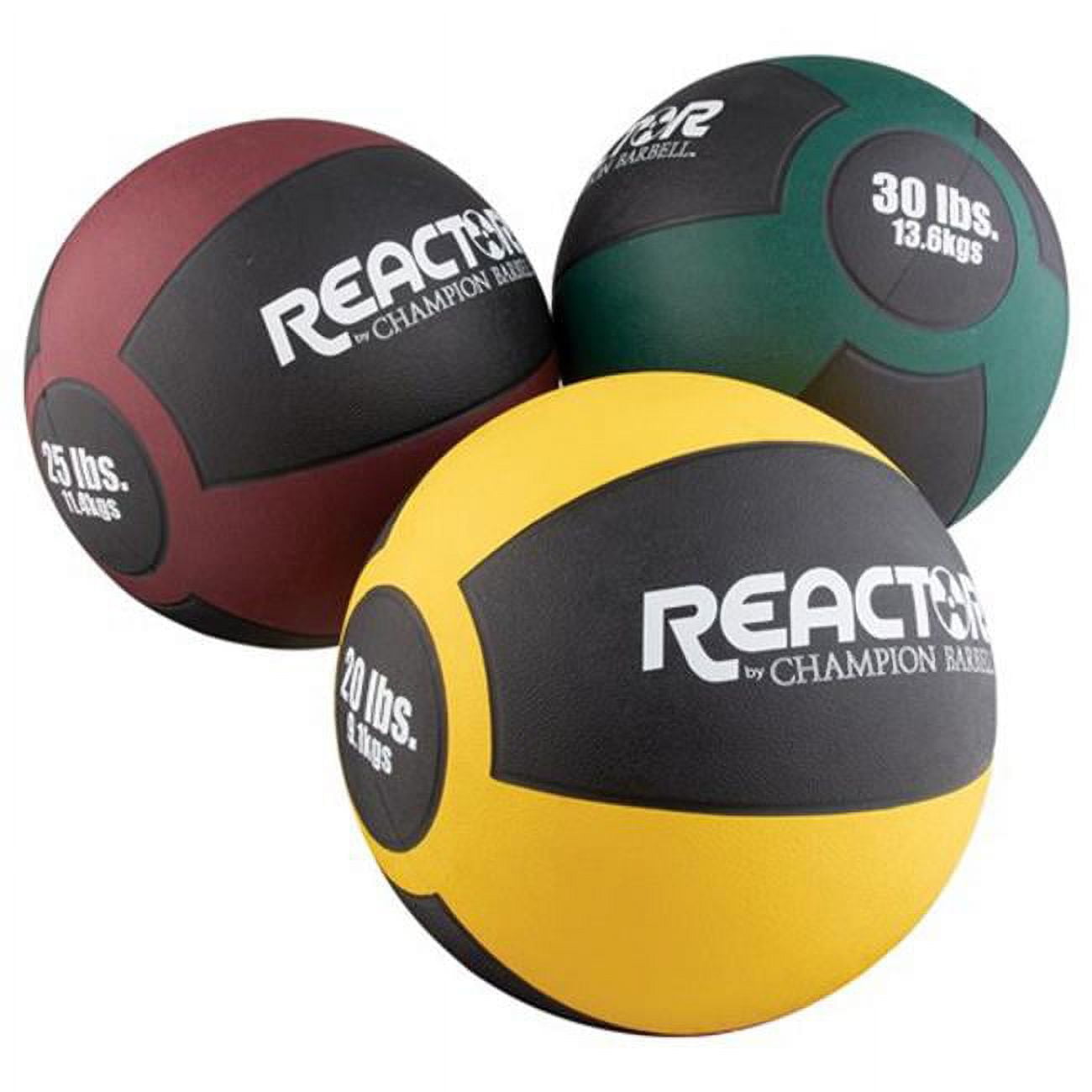 25 lbs. Heavy Medicine Balls in Maroon - Walmart.com