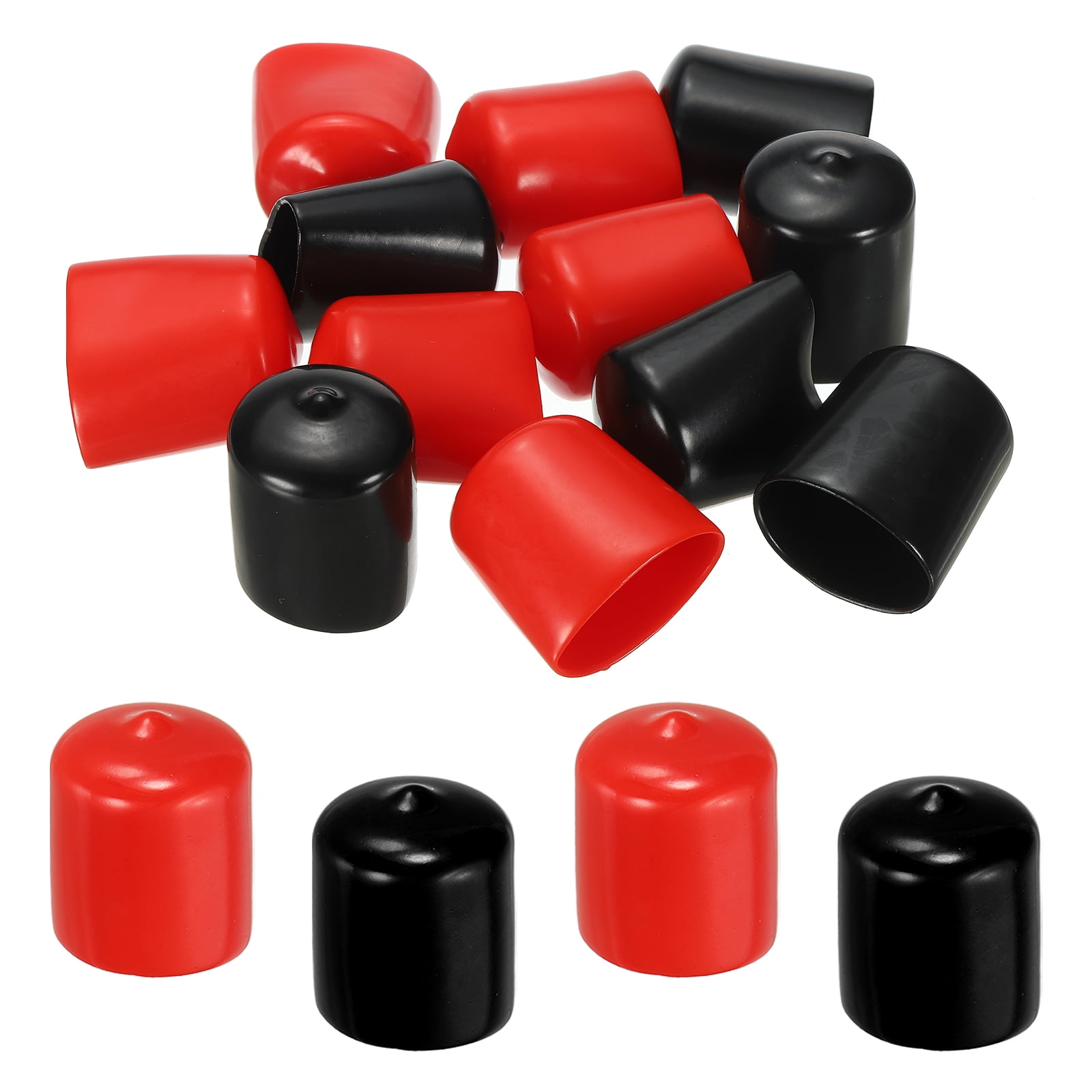 25 mm Round Rubber End Caps, Vinyl Bolt Cover Caps Flexible Screw ...