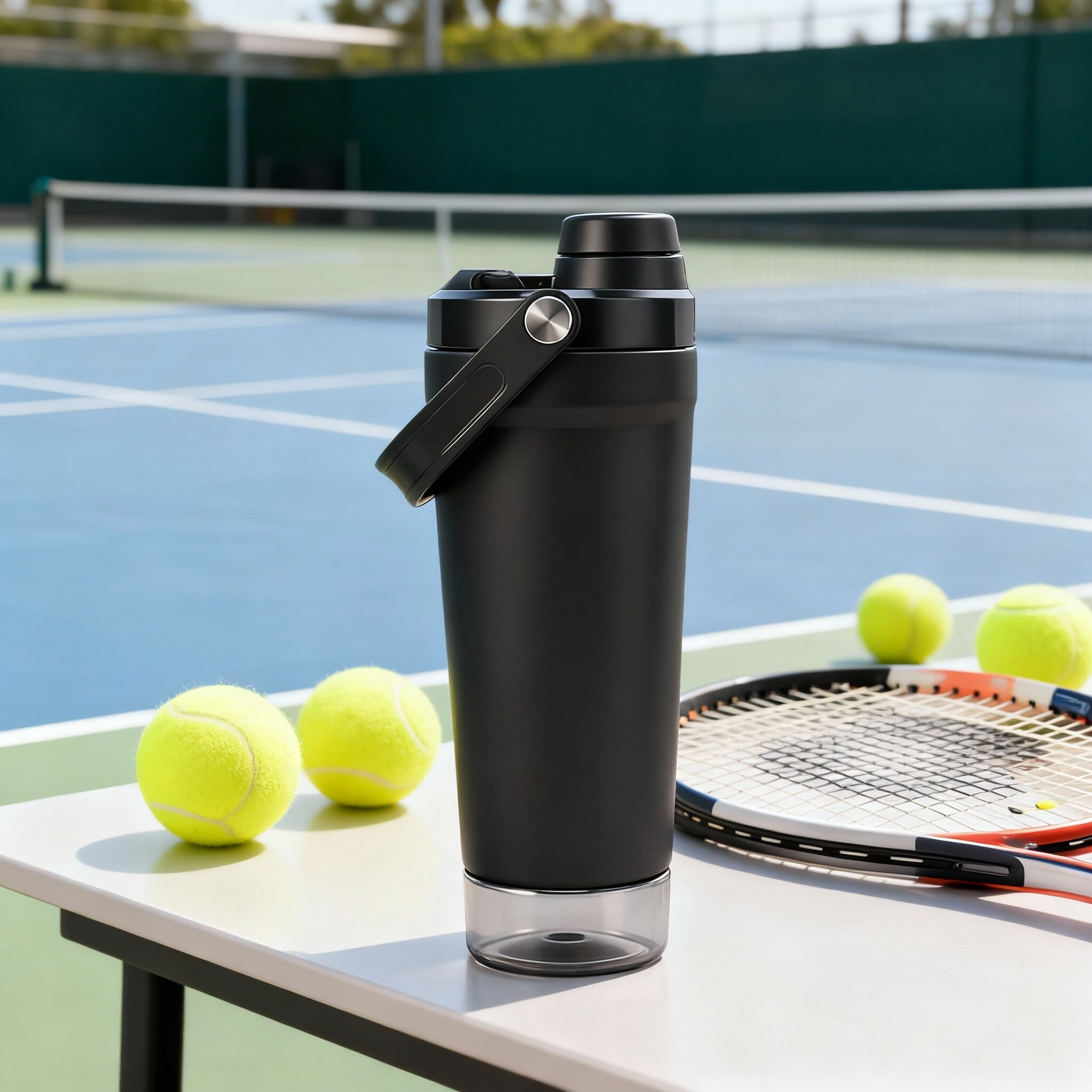25 oz (700 ml) Double-Walled Stainless Steel Insulated Bottle, Suitable ...