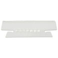 25 pack Clear Hanging File Folder Index Tabs 1/3 Cut for Easy File ...