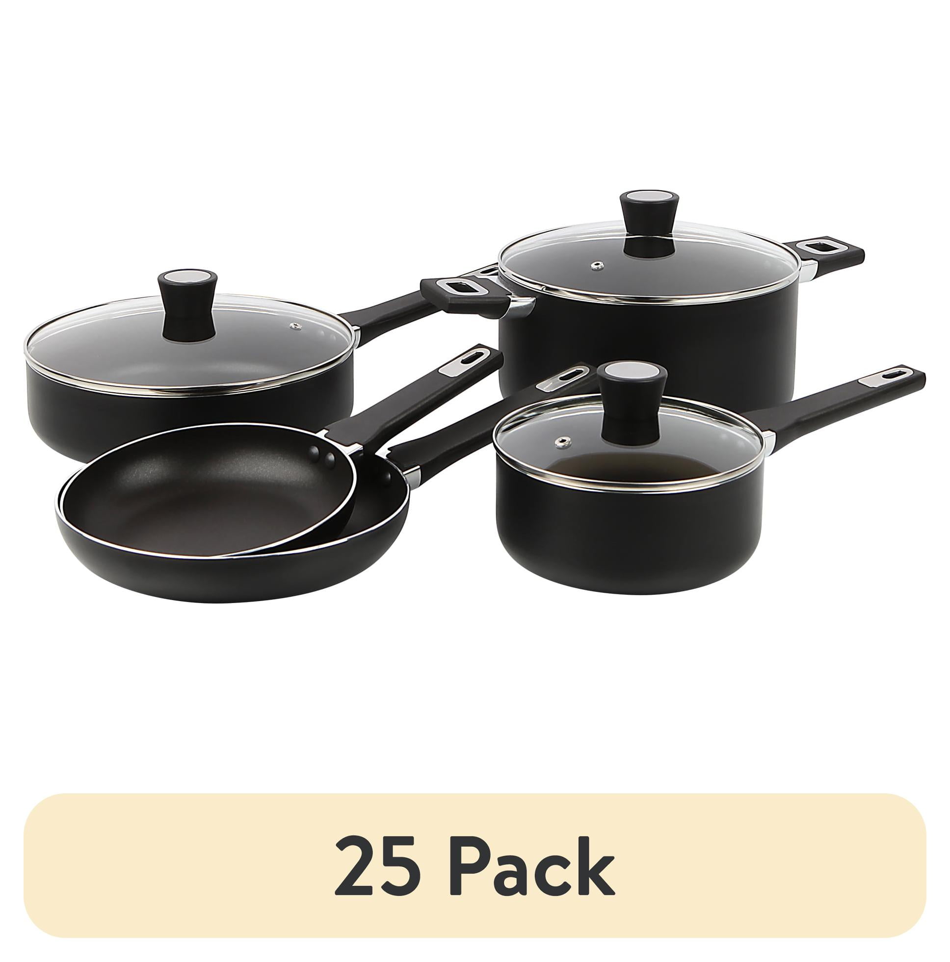 (25 pack) Mainstays 13 Piece Nonstick Aluminum Alloy, Pots and pans ...