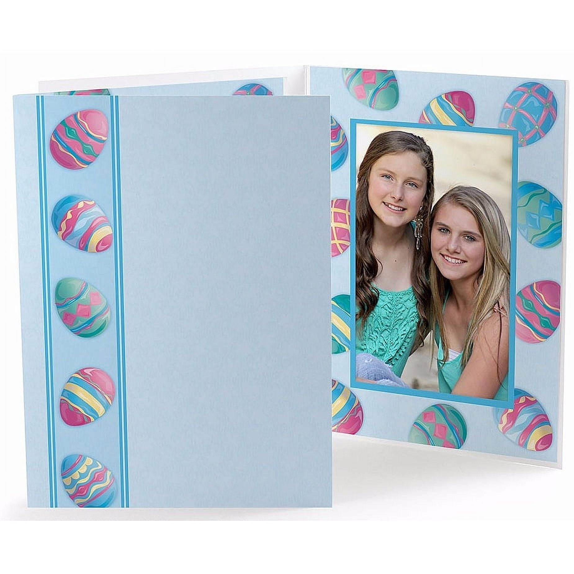 (25 pack) Our Colorful Easter Egg br Photo Folder sold in 25s - 4x6 ...