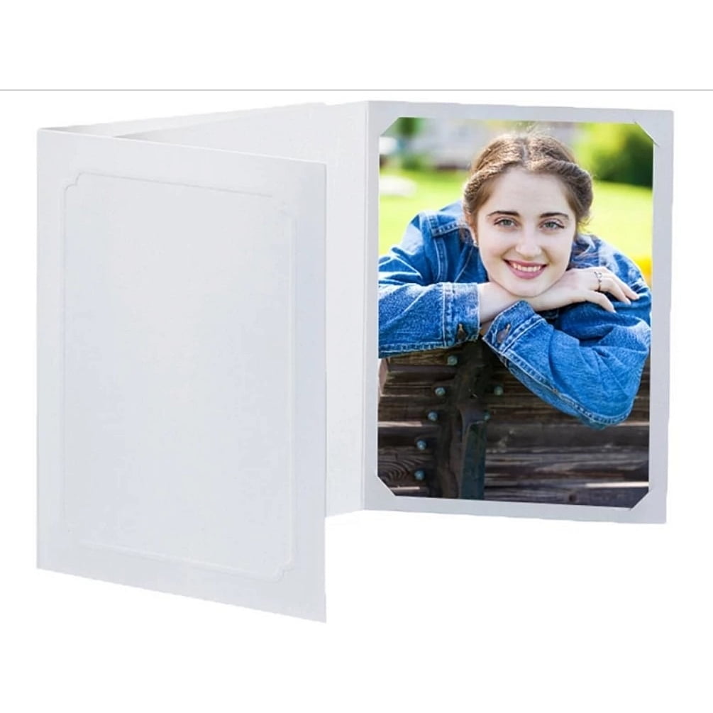 (25 pack) PF-12 Folder Paper Portrait Photo-mount 4x6 3x5 Folder by TAP ...