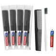 25 pack White Disposable Toothbrushes with Toothpaste and Comb,10g ...