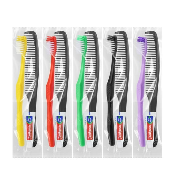 Disposable Toothbrush Toothpaste