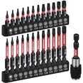 25-piece Torx Bit Set, 1''&2.5'' Security Tamper Proof Torx Impact ...