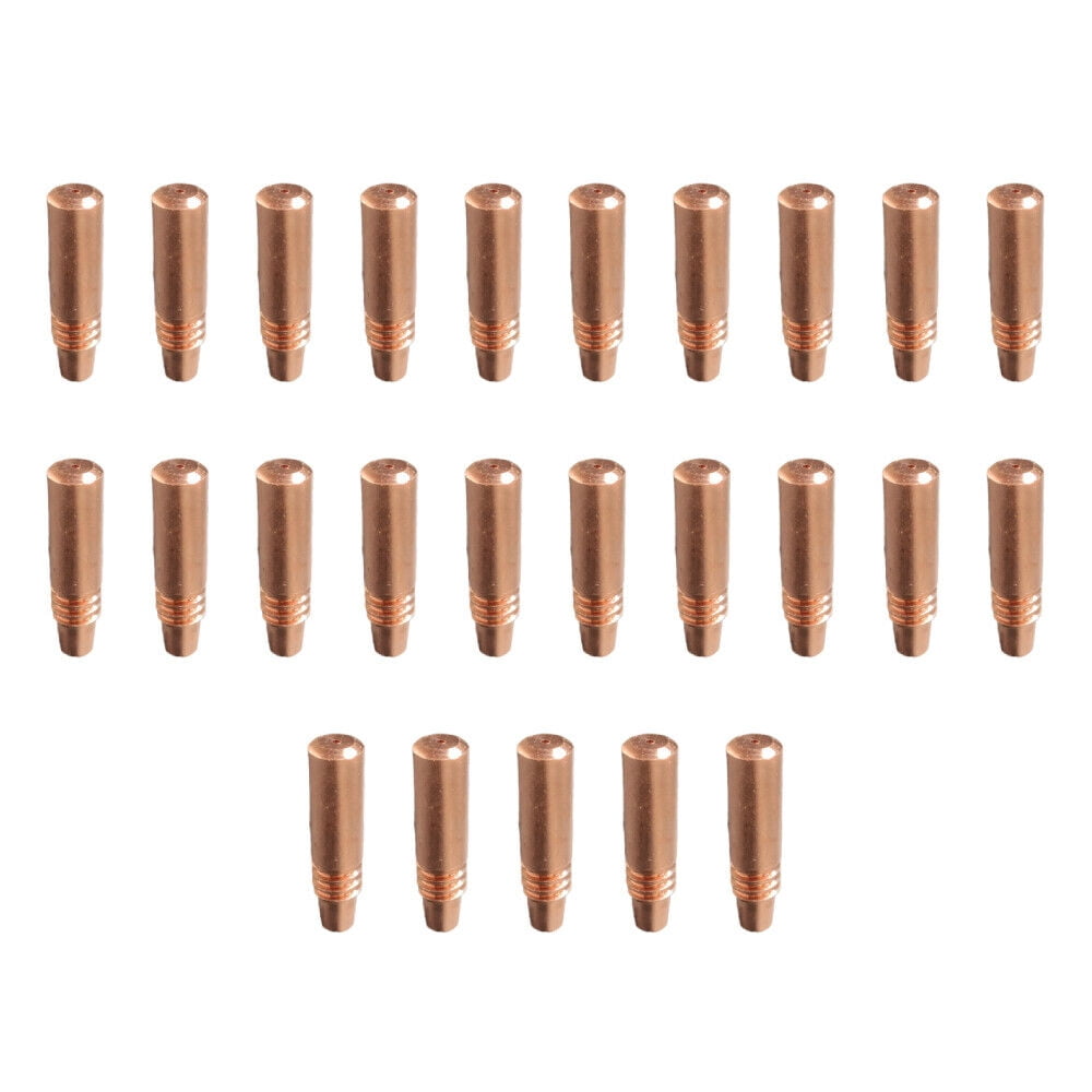 25-pk 206187 .040" .035AL Contact Tips for Miller FasTip Spoolmatic 15A ...