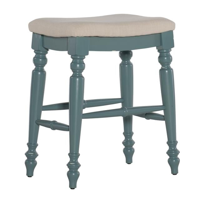 25 x 20.25 x 14.25 in. Marino Blue Backless Counter Stool - Walmart.com
