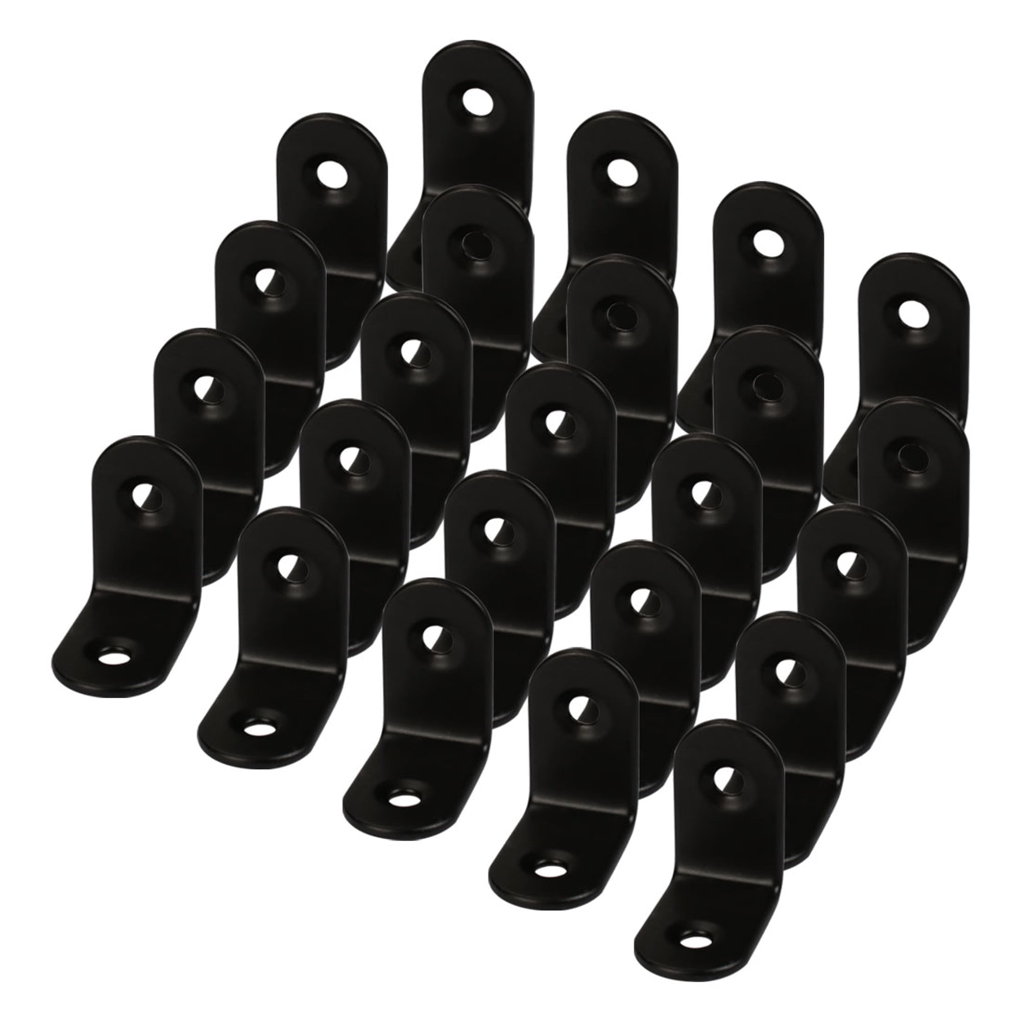 25 x 25mm Angle Bracket Stainless Steel Black L Shaped Angle Brackets ...