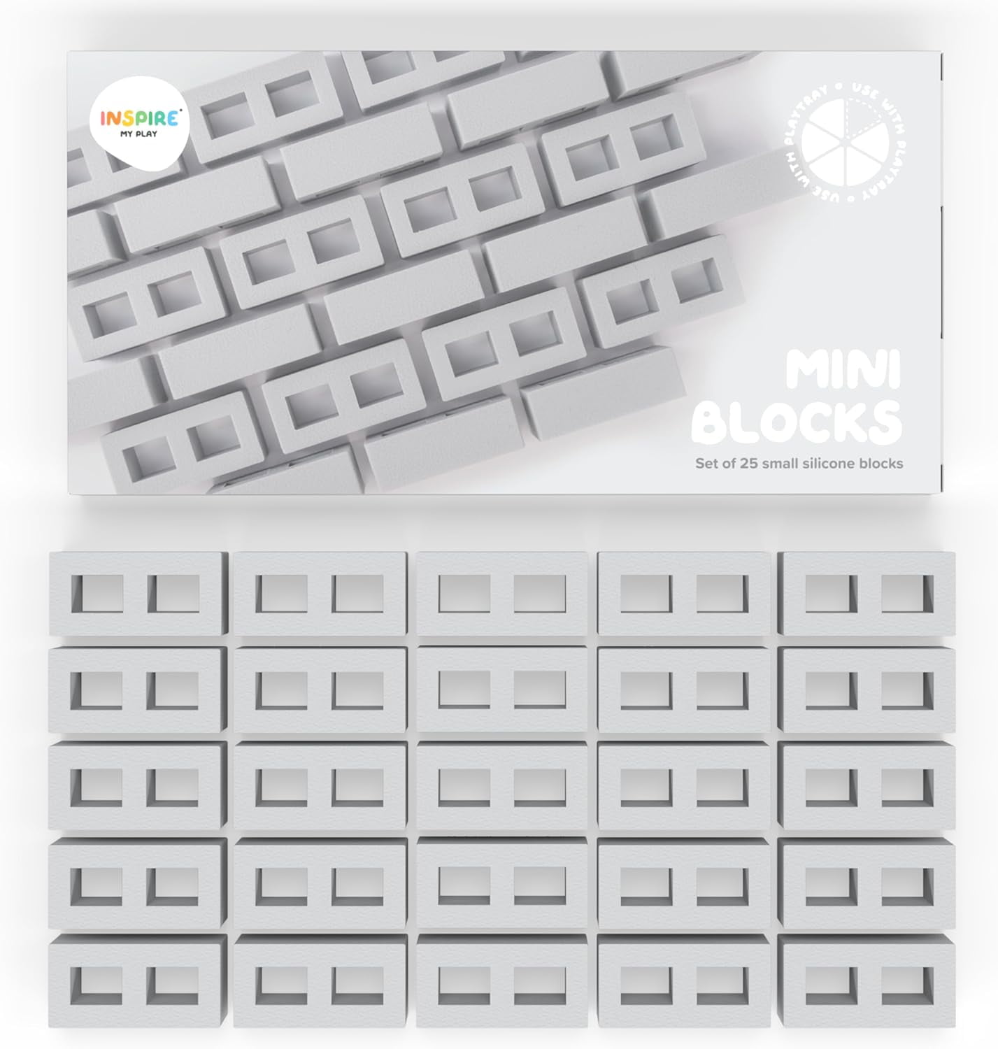 25 x Mini Silicone for Sensory and Messy - Construction Bin Filler ...