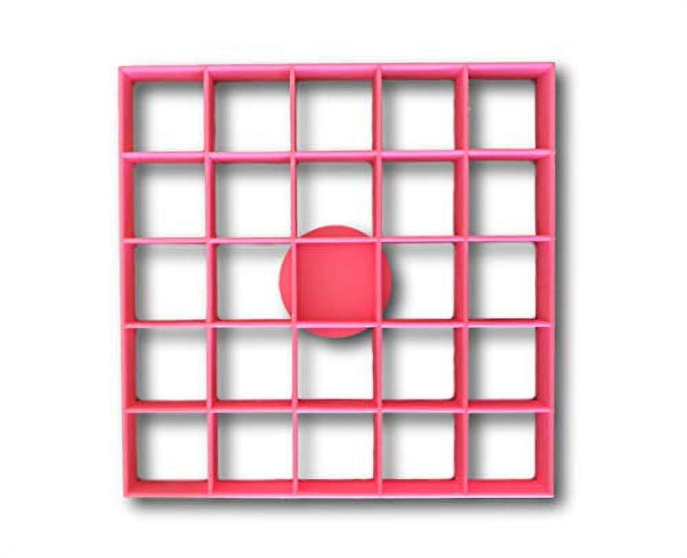 25 x1" size squares multi Cookie Cutter (5 x 5 in)- Fast Shipping ...