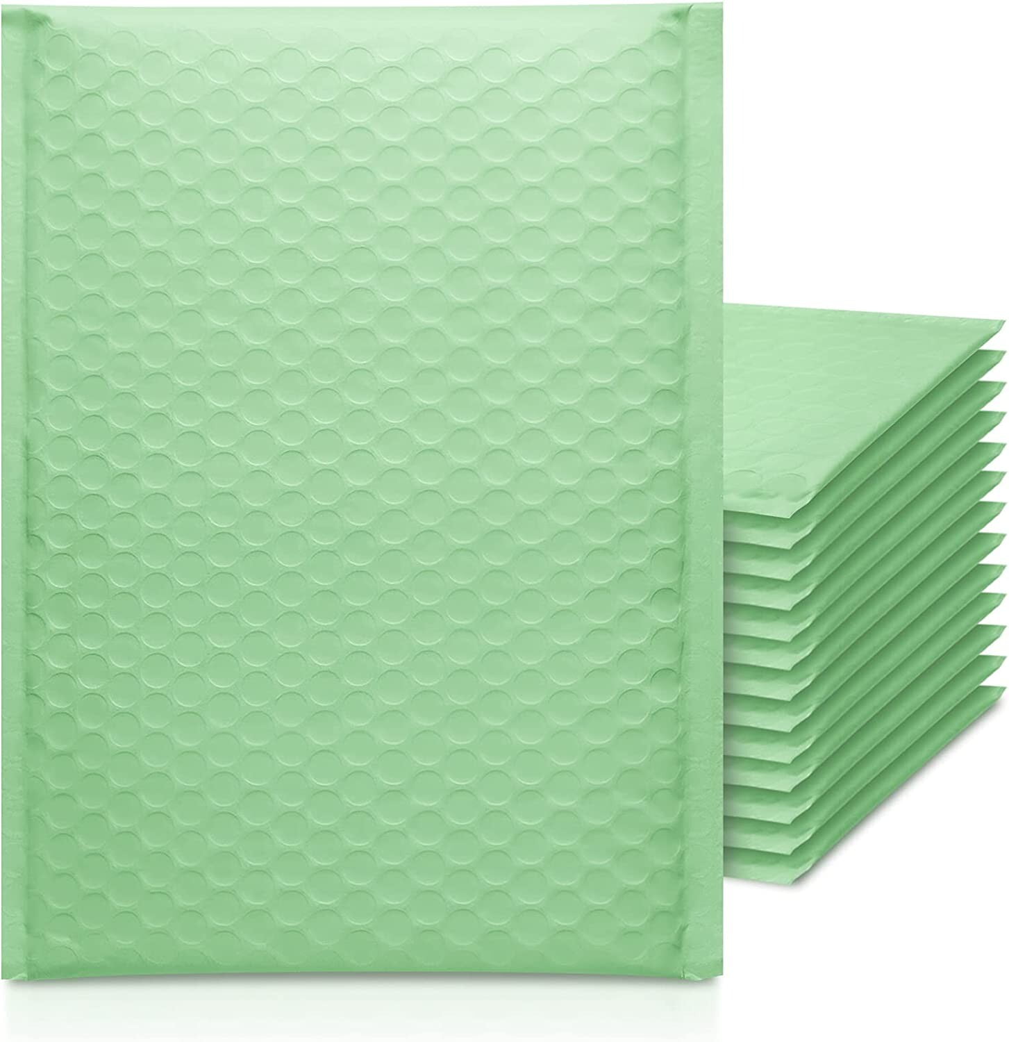 250 #0 Extra Wide 6.5x10 CD DVD Green Ash Poly Bubble Shipping Mailers ...