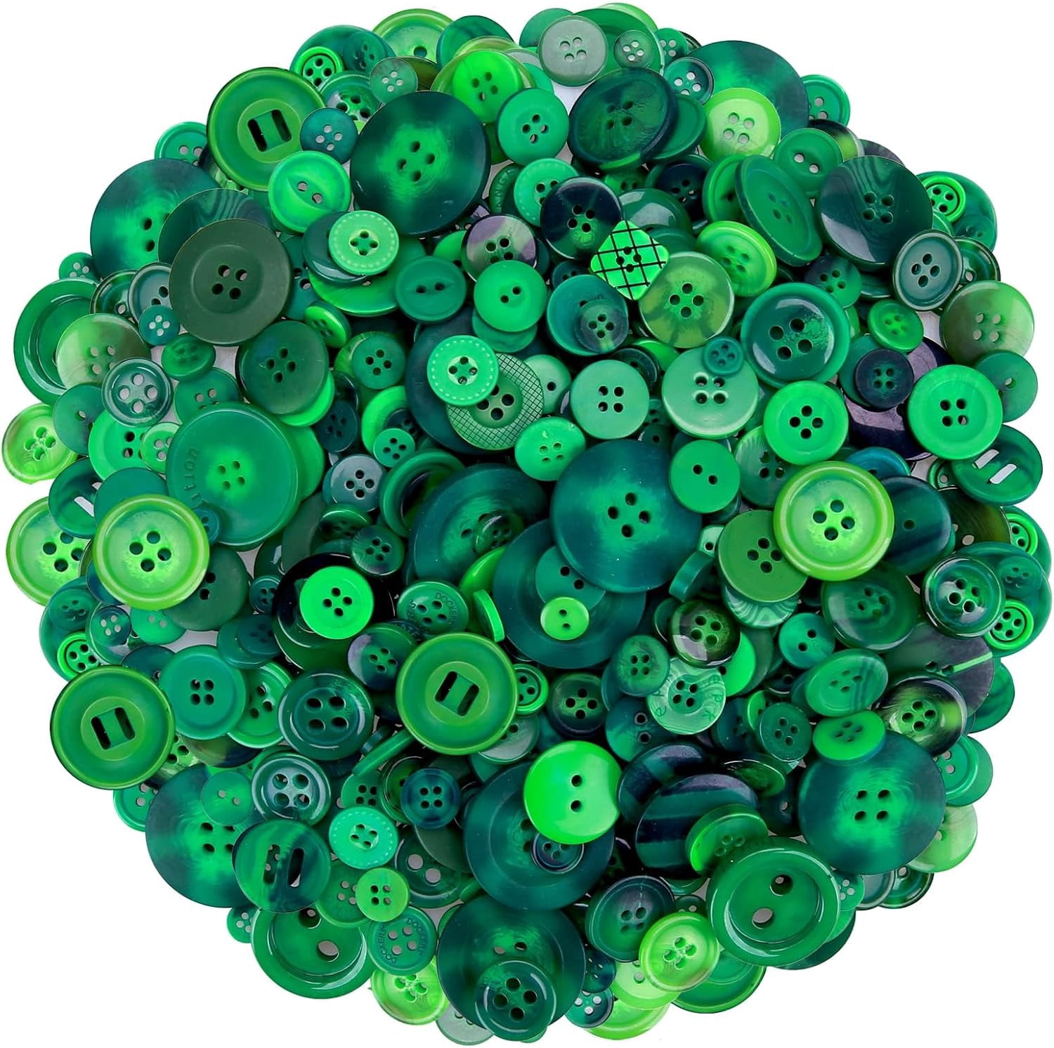 250-300 Pcs Buttons for Crafts Assorted Size for Sewing DIY Crafts ...