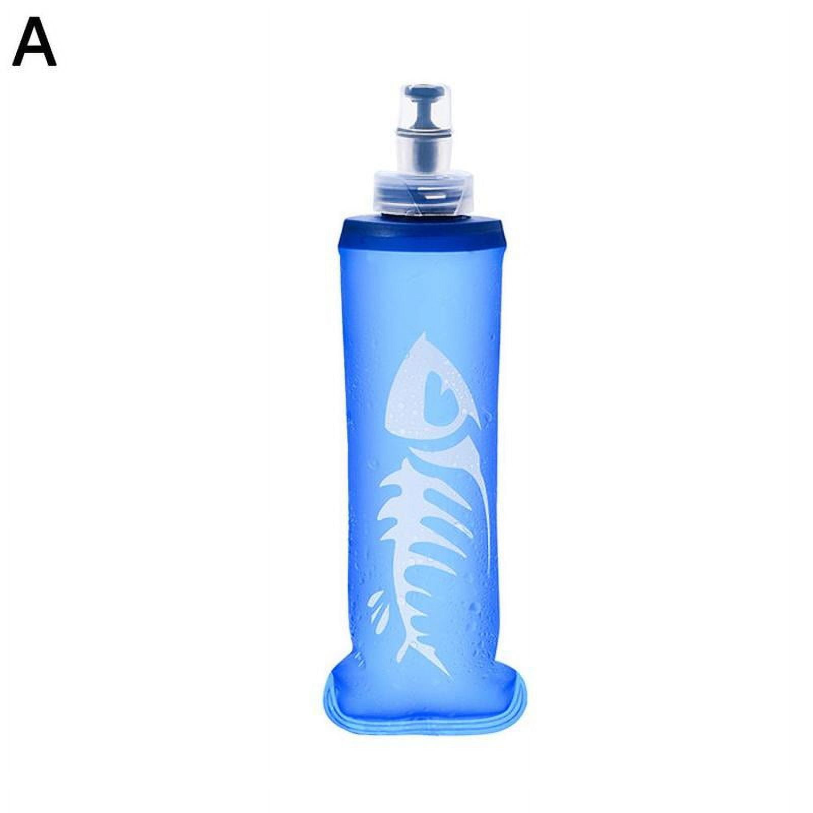 250/500ML TPU Folding Soft Flask Sports Water Bottle For Running ...