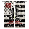 250 Anniversary Blackout Curtains for Bedroom/Living Room, Thermal ...