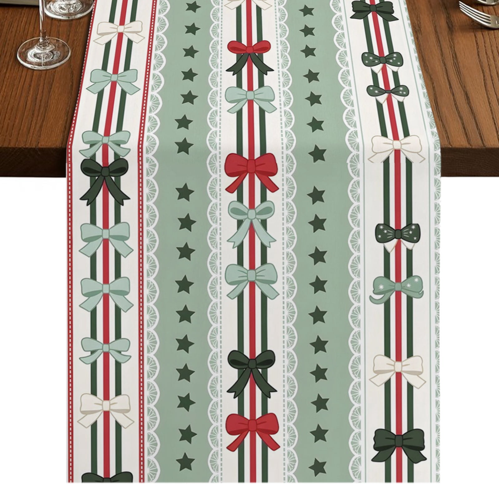 250 Anniversary Burlap Cotton Table Runner 18x72 Inches Long ...