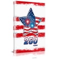 250 Anniversary Canvas Wall Art for Living Room, American Flag ...